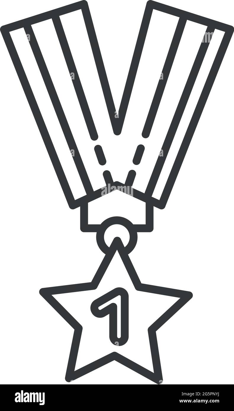 first position star medal Stock Vector Image & Art - Alamy