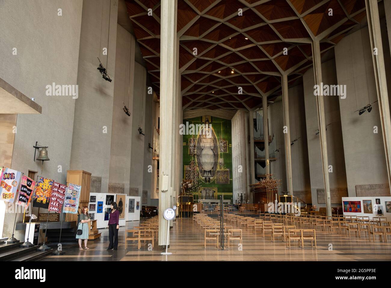 Coventry cathedral stained glass hi-res stock photography and images ...
