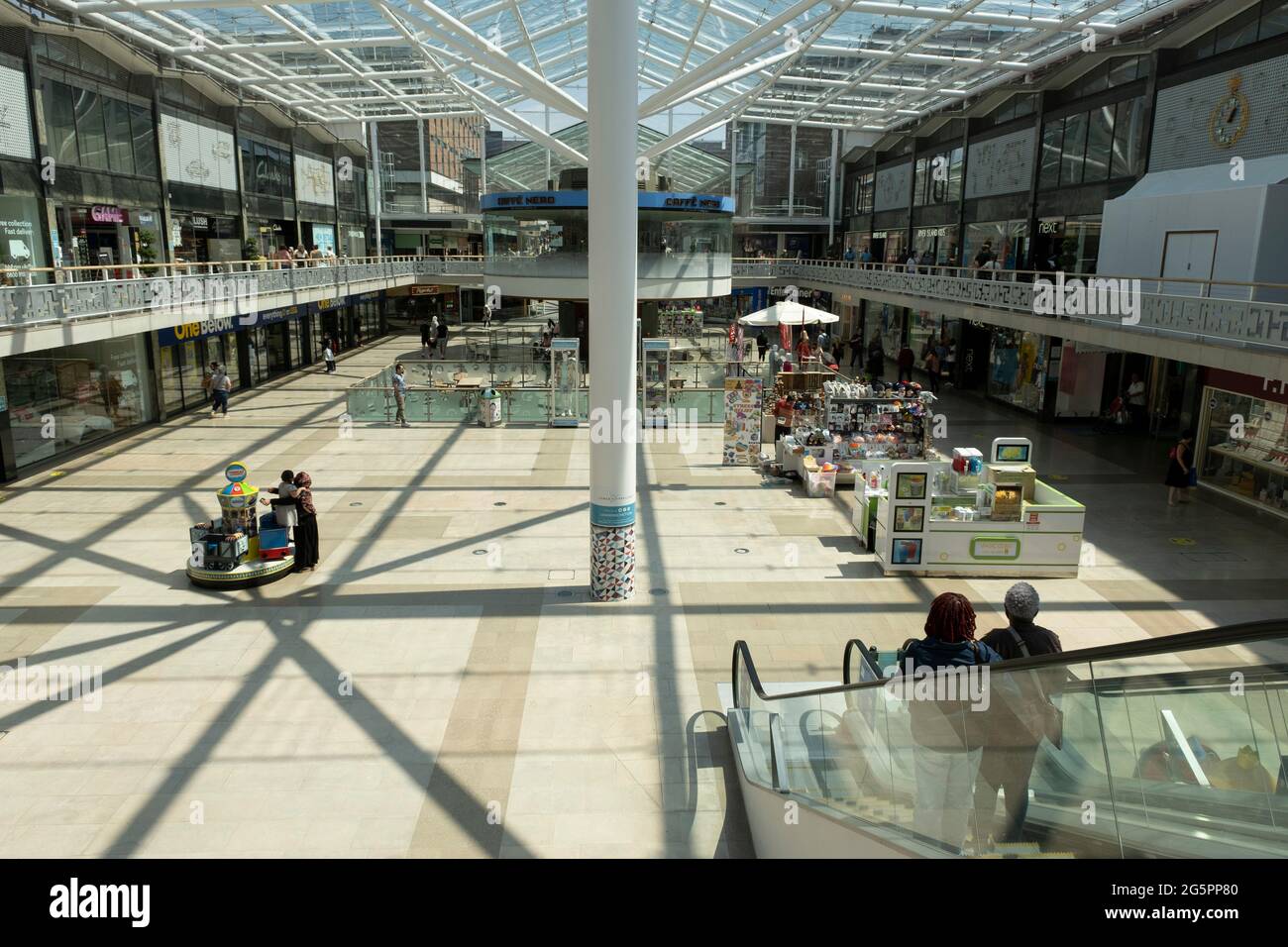 Lower Precinct Shopping Centre in the UK City of Culture 2021 on 23rd ...