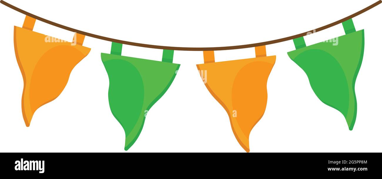 Indian banner pennant Stock Vector Image & Art - Alamy