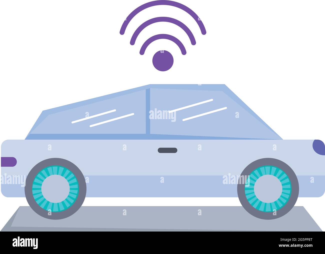 Car wifi signal Cut Out Stock Images & Pictures - Alamy