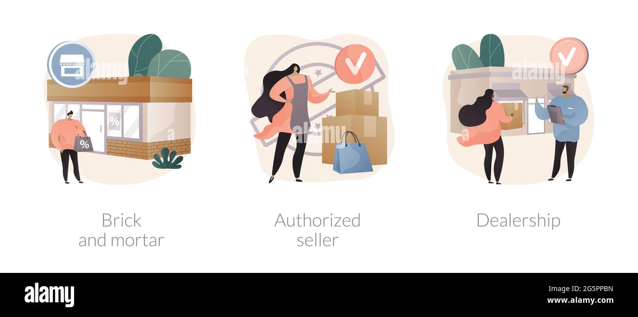Retail business abstract concept vector illustrations Stock Vector ...