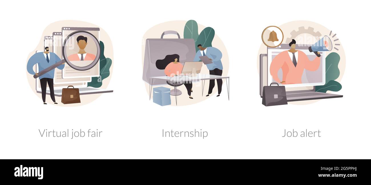 Job proposal abstract concept vector illustrations Stock Vector Image ...