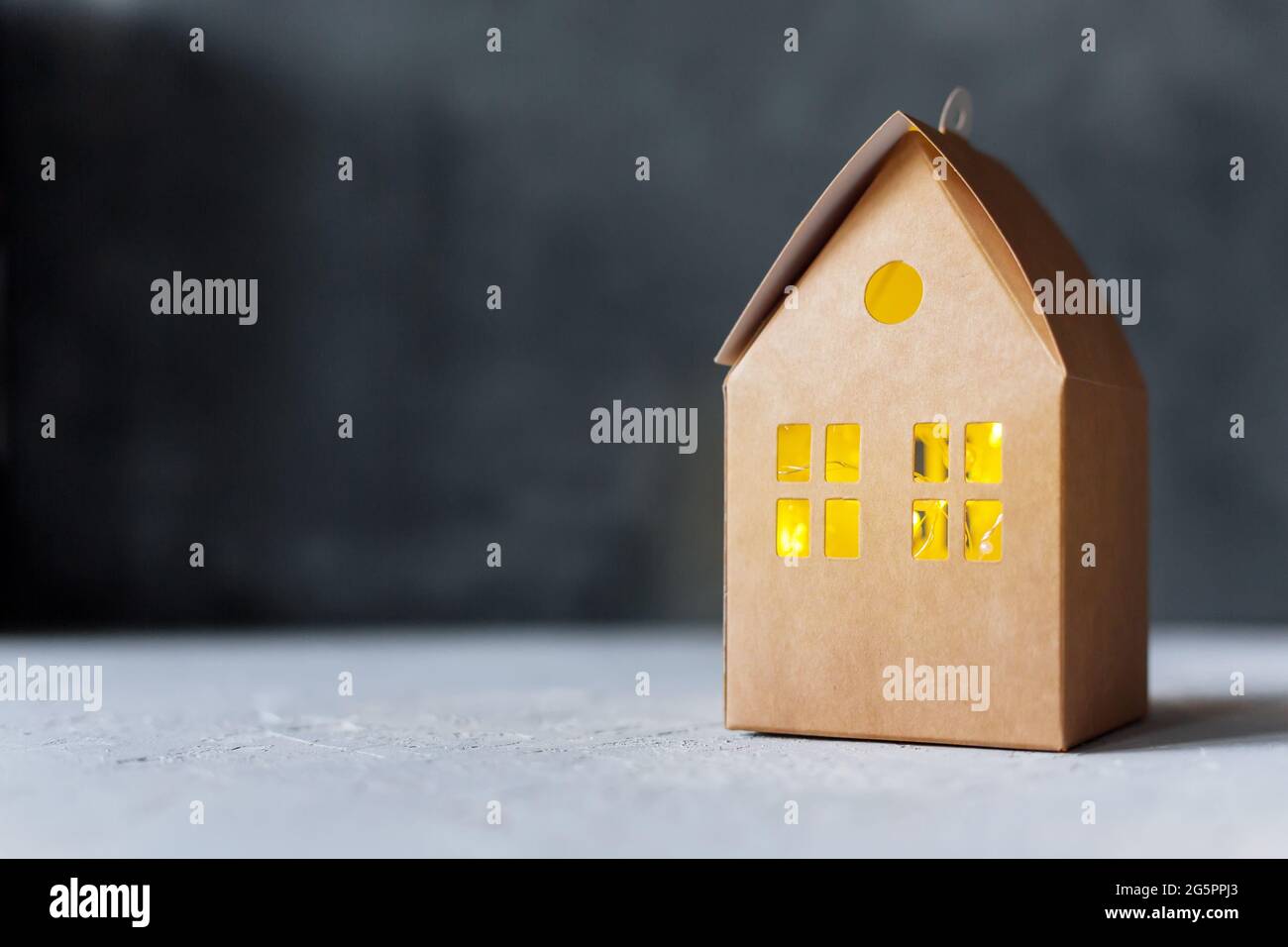 Simple Cardboard House Model