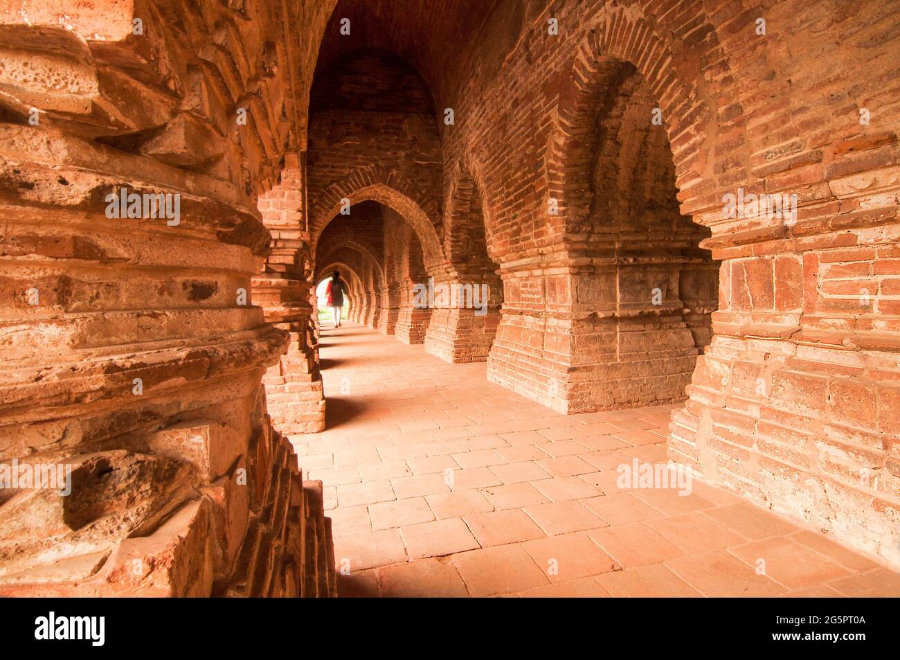 BISHNUPUR, WEST BENGAL / INDIA - OCTOBER 23, 2013 : Rasmancha is old ...