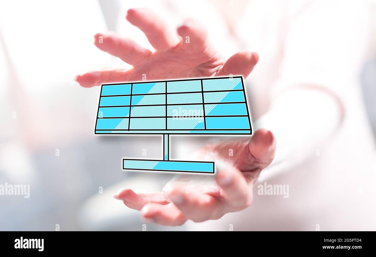 Solar energy concept between hi-res stock photography and images - Alamy