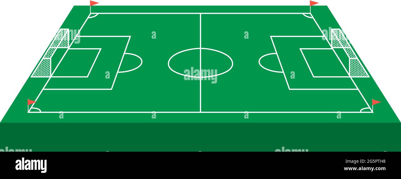soccer court isometric Stock Vector Image & Art - Alamy