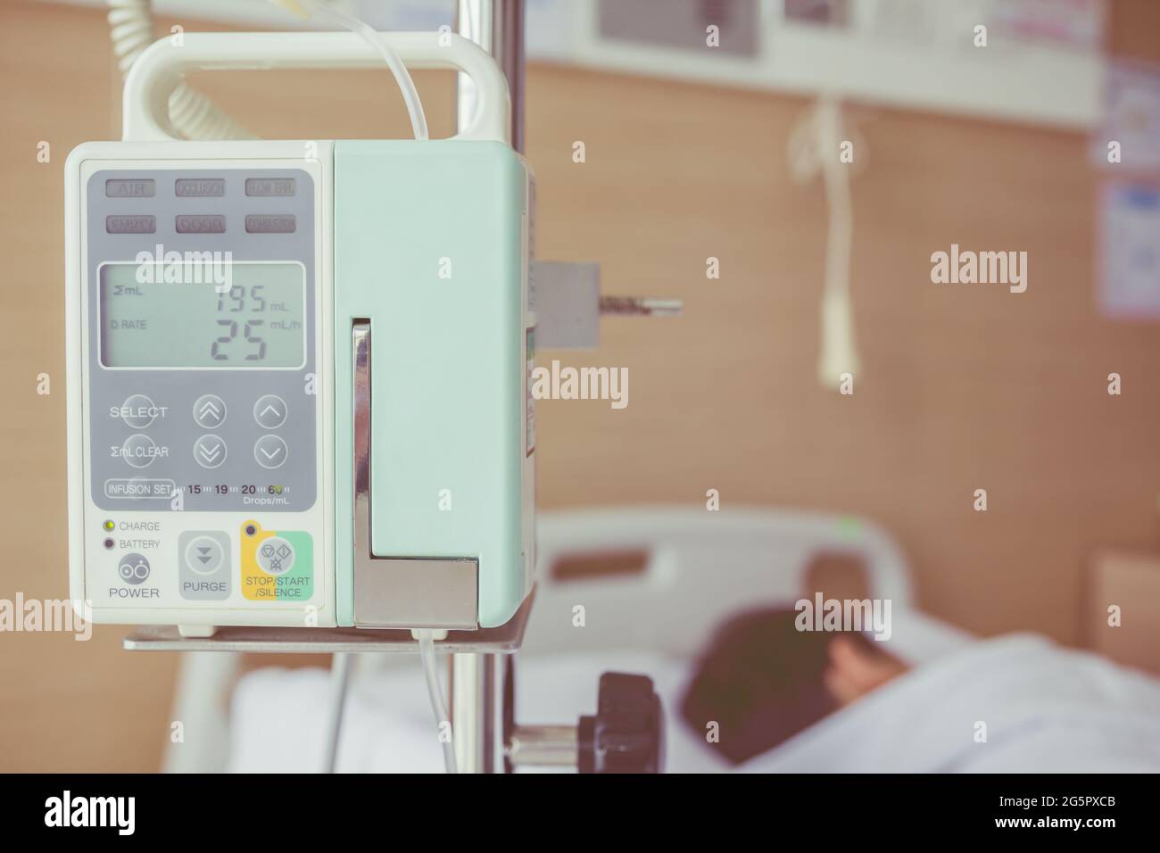 Iv drip machine hi-res stock photography and images - Alamy