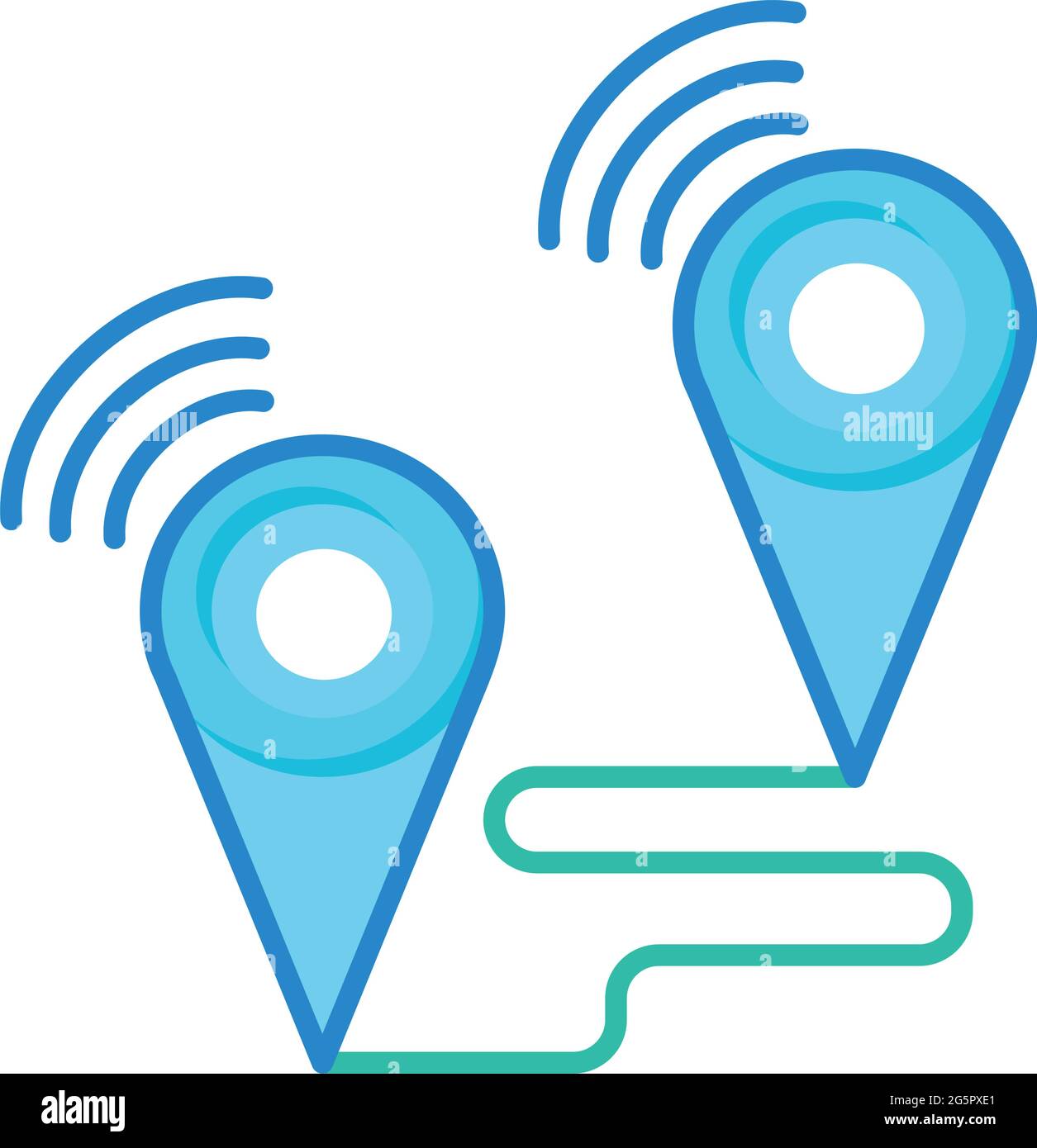 Navigation marks Stock Vector Images - Alamy