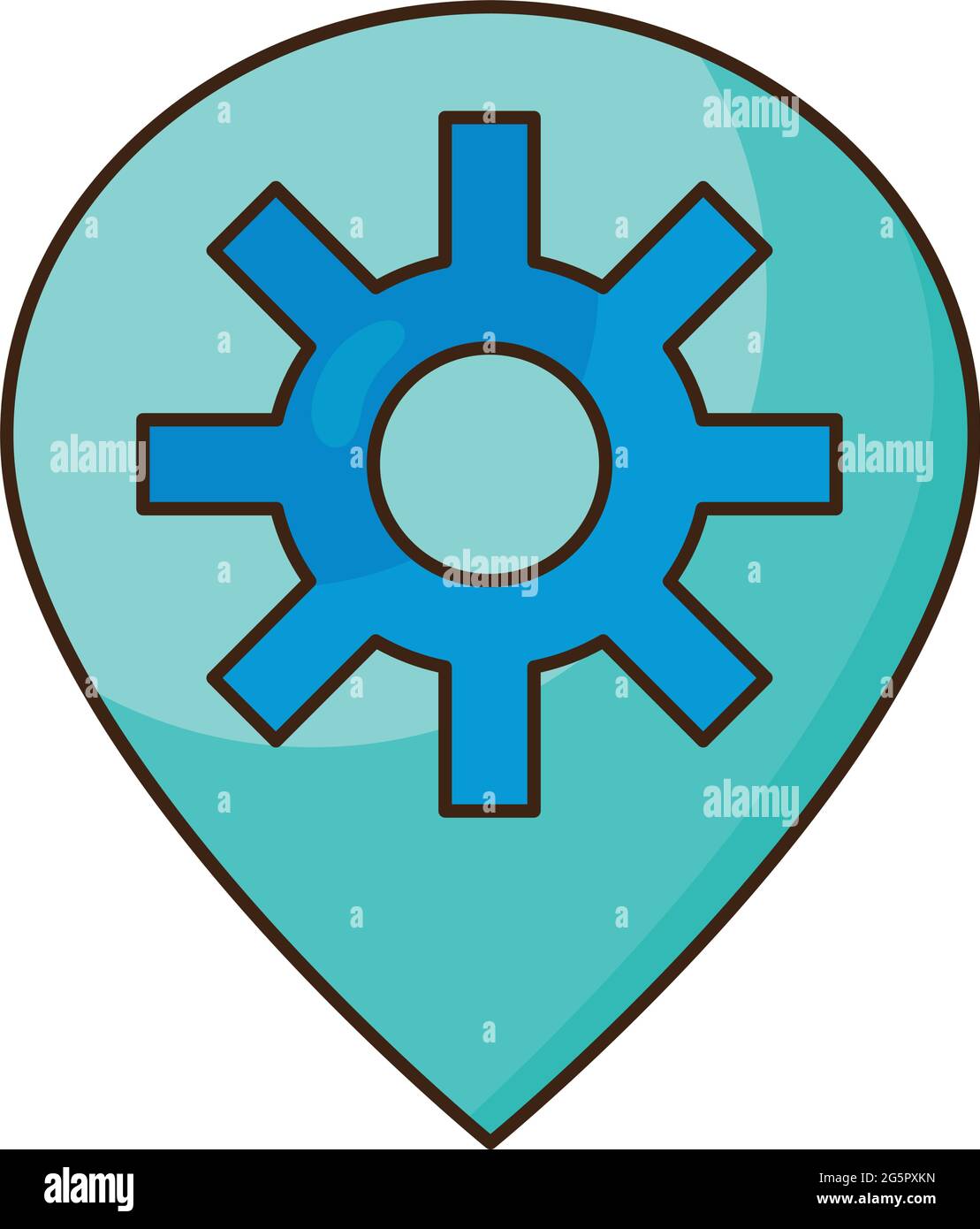 Gps construction Cut Out Stock Images & Pictures - Alamy