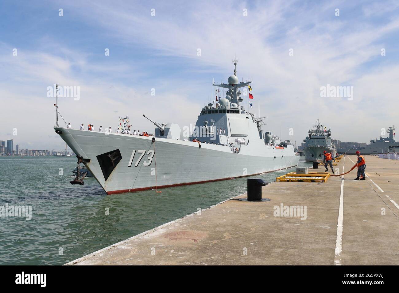 Guangzhou, China's Guangdong Province. 29th June, 2021. Missile ...