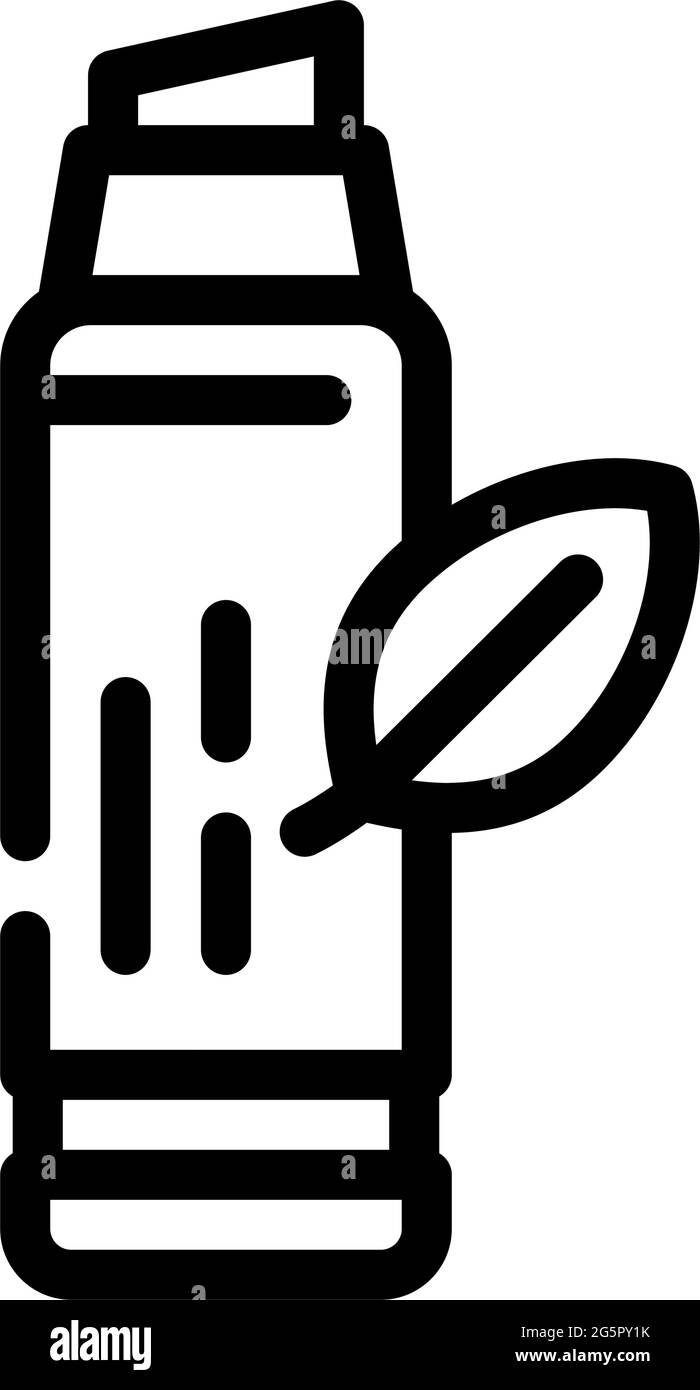 lip balm line icon vector illustration Stock Vector Image & Art - Alamy