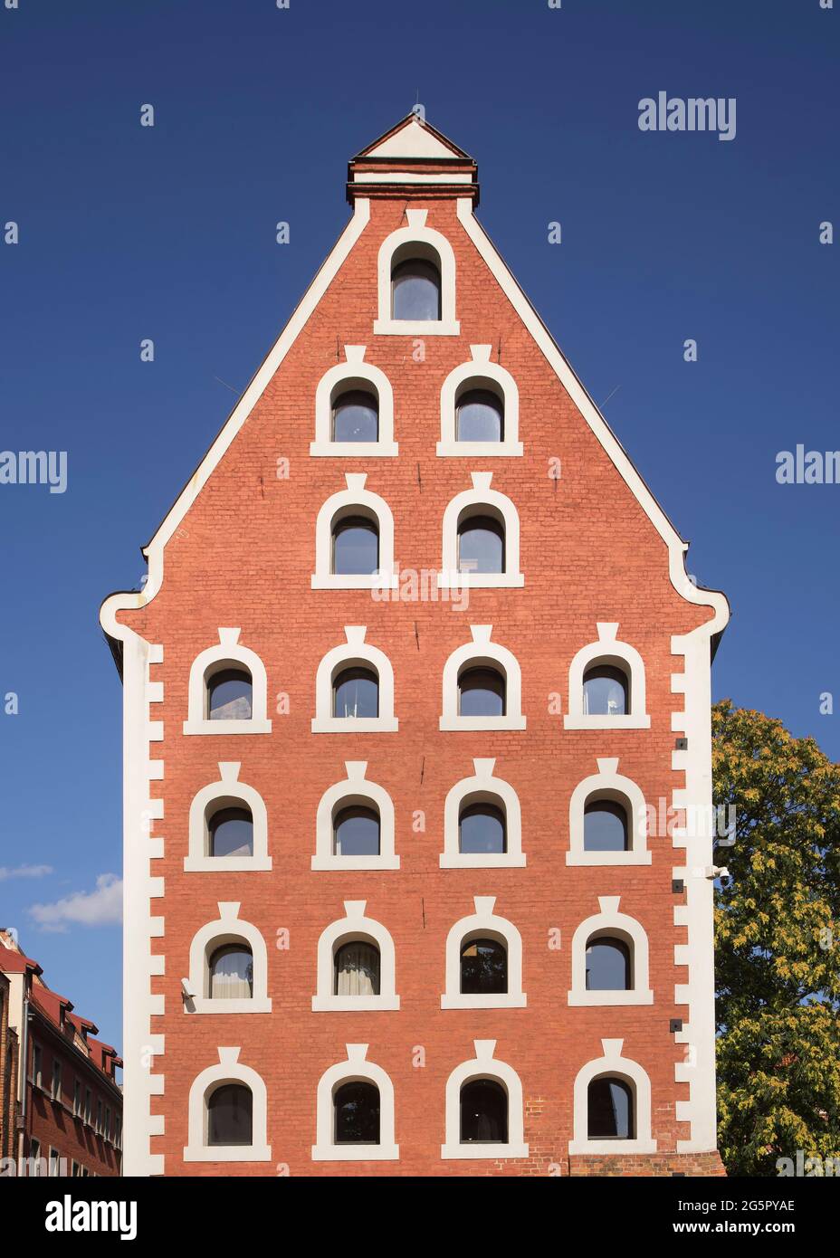 Historic granary building in torun hi-res stock photography and images ...