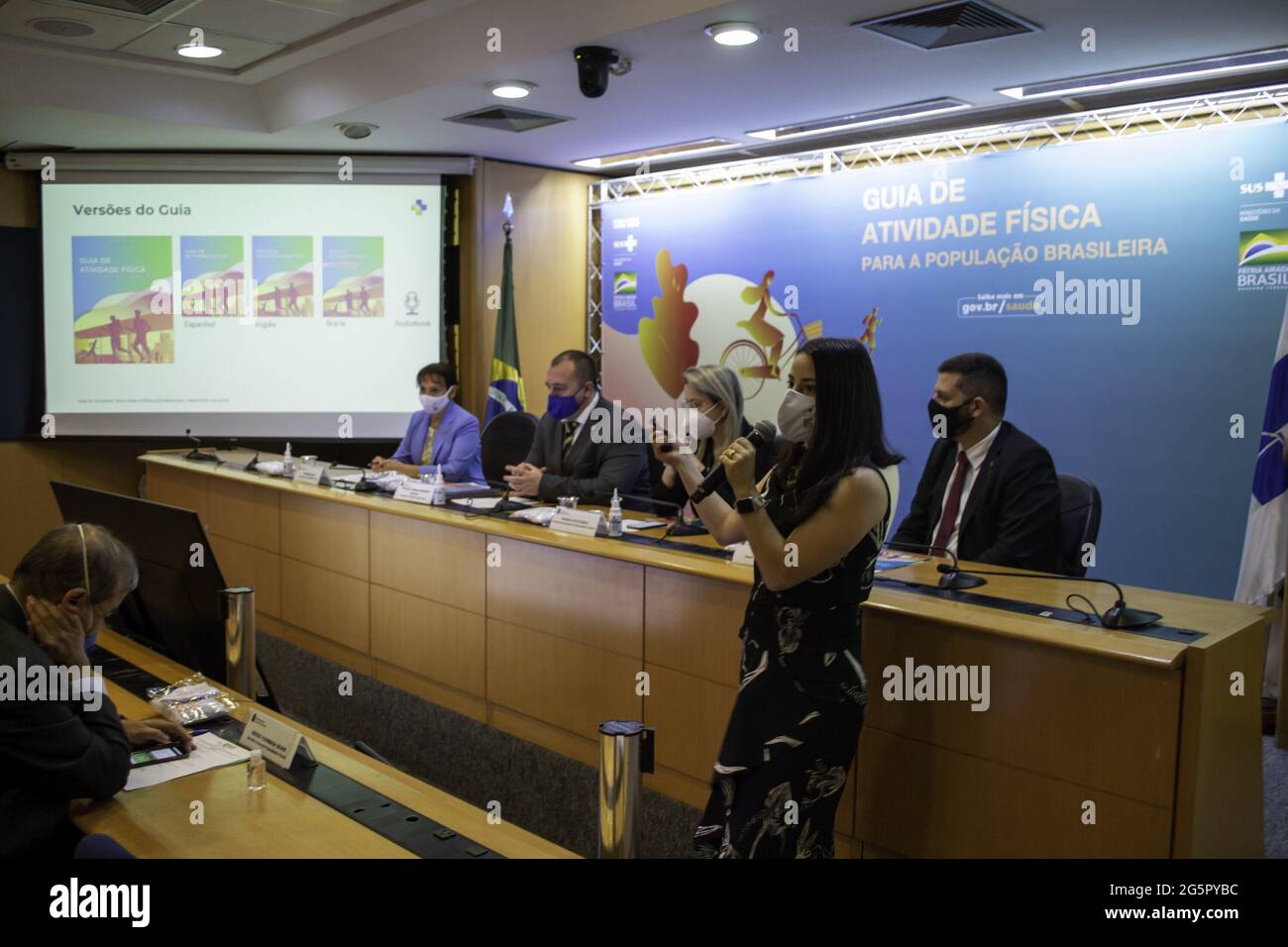 June 29, 2021, Brasilia, Distrito Federal, Brasil: (INT) The launching ...