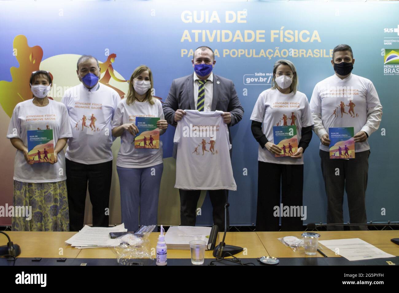 June 29, 2021, Brasilia, Distrito Federal, Brasil: (INT) The launching ...