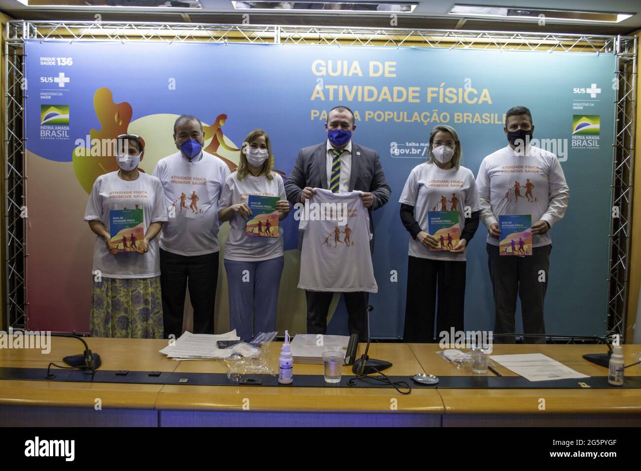 June 29, 2021, Brasilia, Distrito Federal, Brasil: (INT) The launching ...