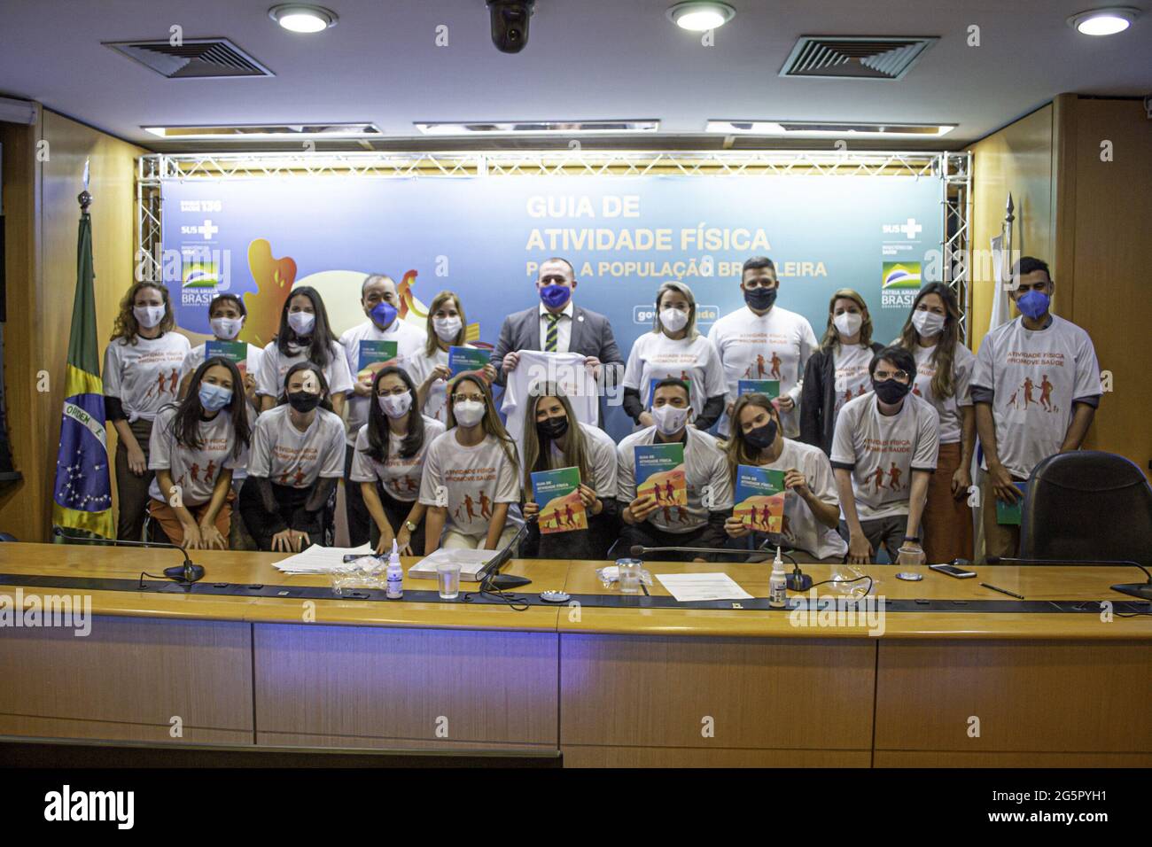 June 29, 2021, Brasilia, Distrito Federal, Brasil: (INT) The launching ...