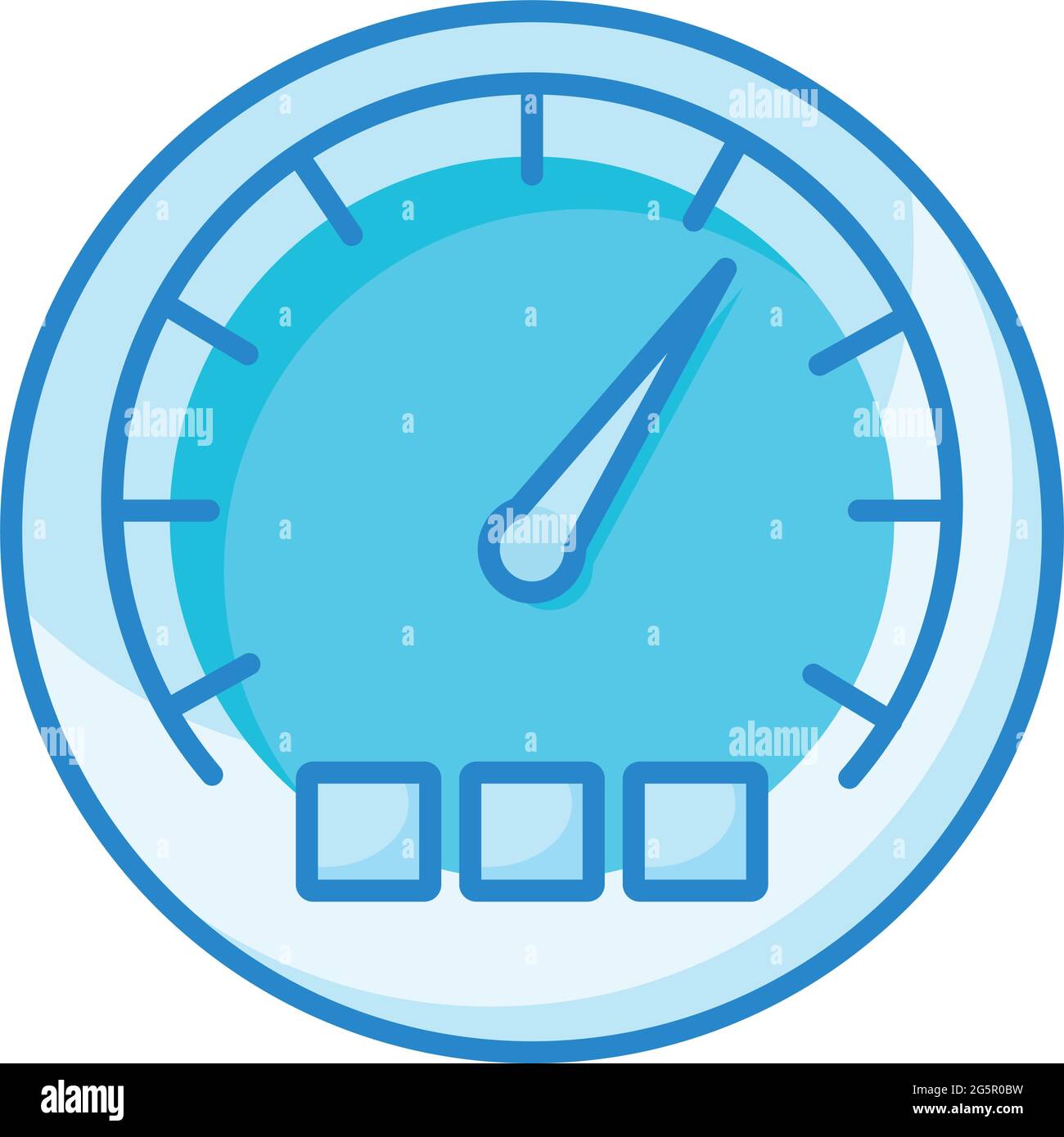 blue car gauge Stock Vector Image & Art - Alamy
