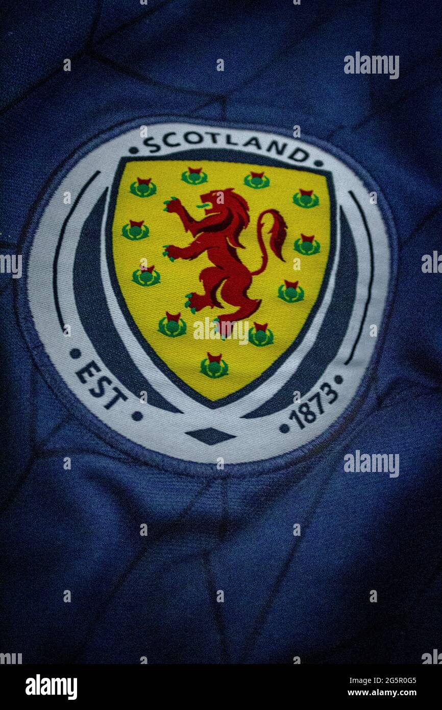 Scotland football badge hi-res stock photography and images - Alamy