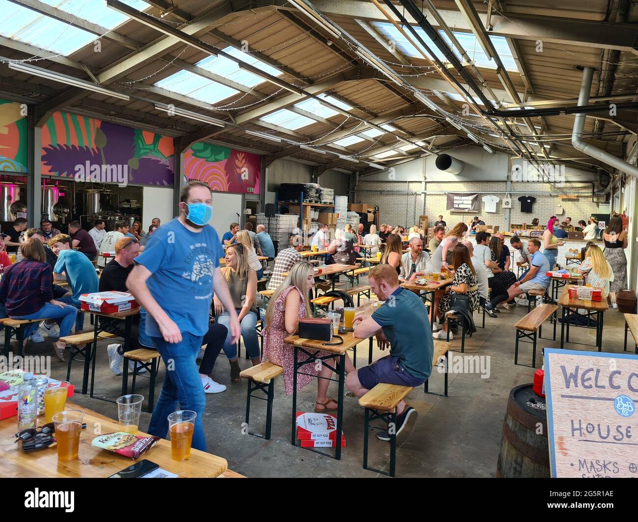 William Mayne, founder of Independent brewery Bullhouse Brew Co at ...