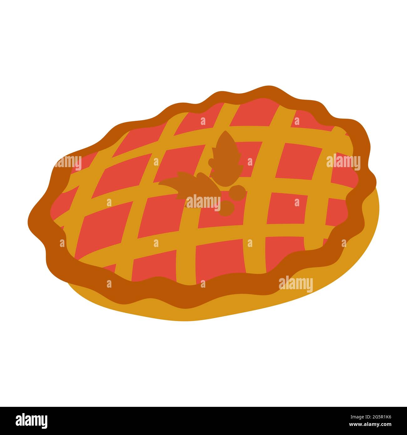 Delicious confectionery sweet cake Stock Vector Images - Alamy