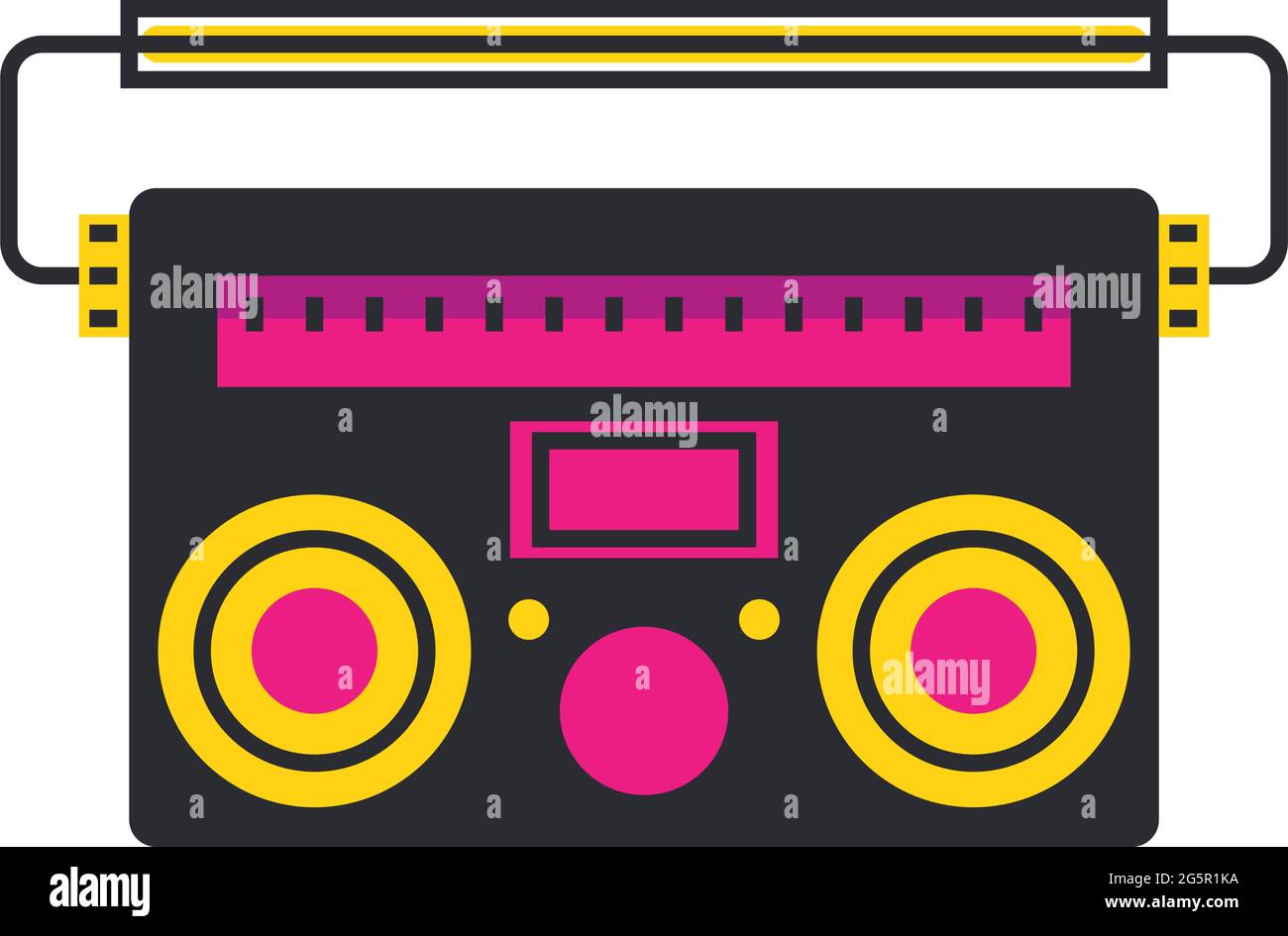 bombox pop art icon Stock Vector Image & Art - Alamy