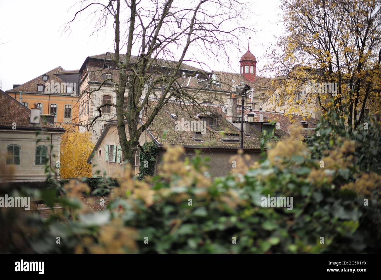 Terrasse Agrippa-d’Aubigne, Geneva, Switzerland Stock Photo - Alamy