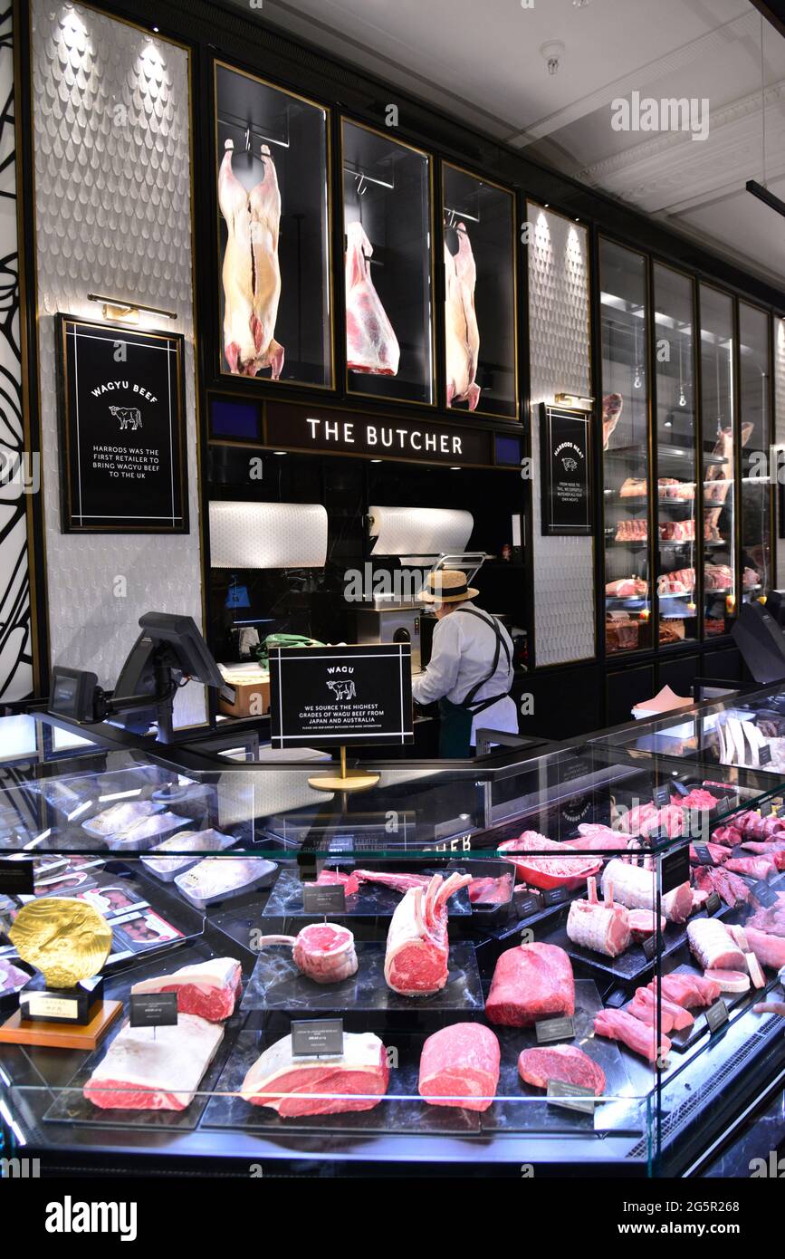 Butcher department hi-res stock photography and images - Alamy