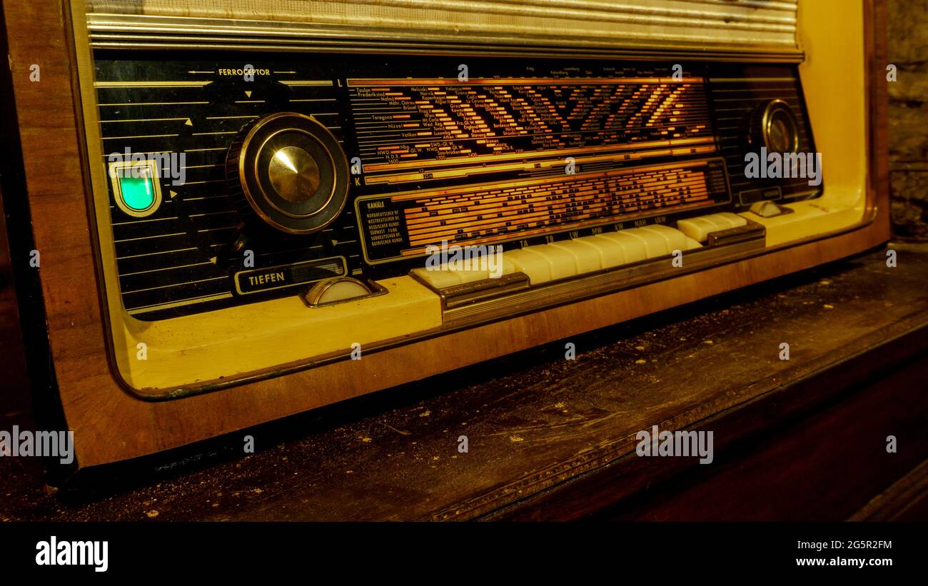 old radia from the thirties of the last century, which is still working ...