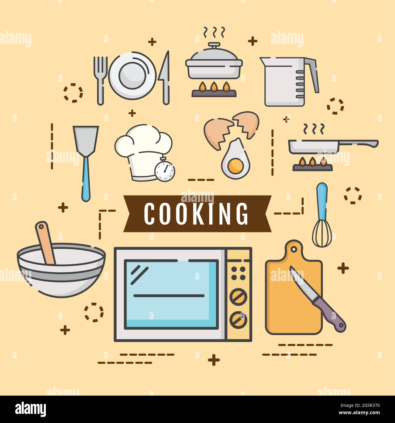 Bundle dish Stock Vector Images - Alamy