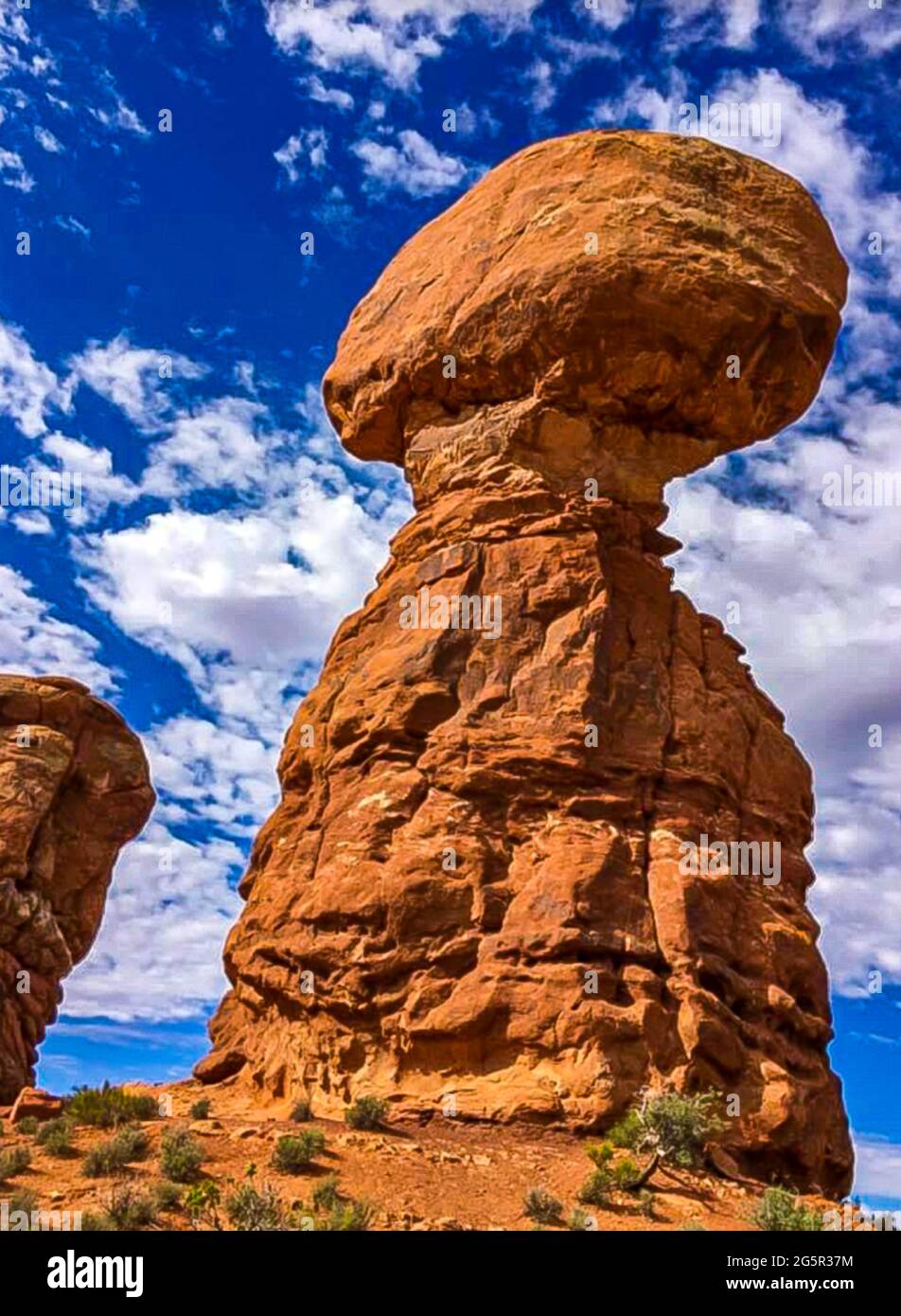 Climbing Into the Sky Stock Photo - Alamy