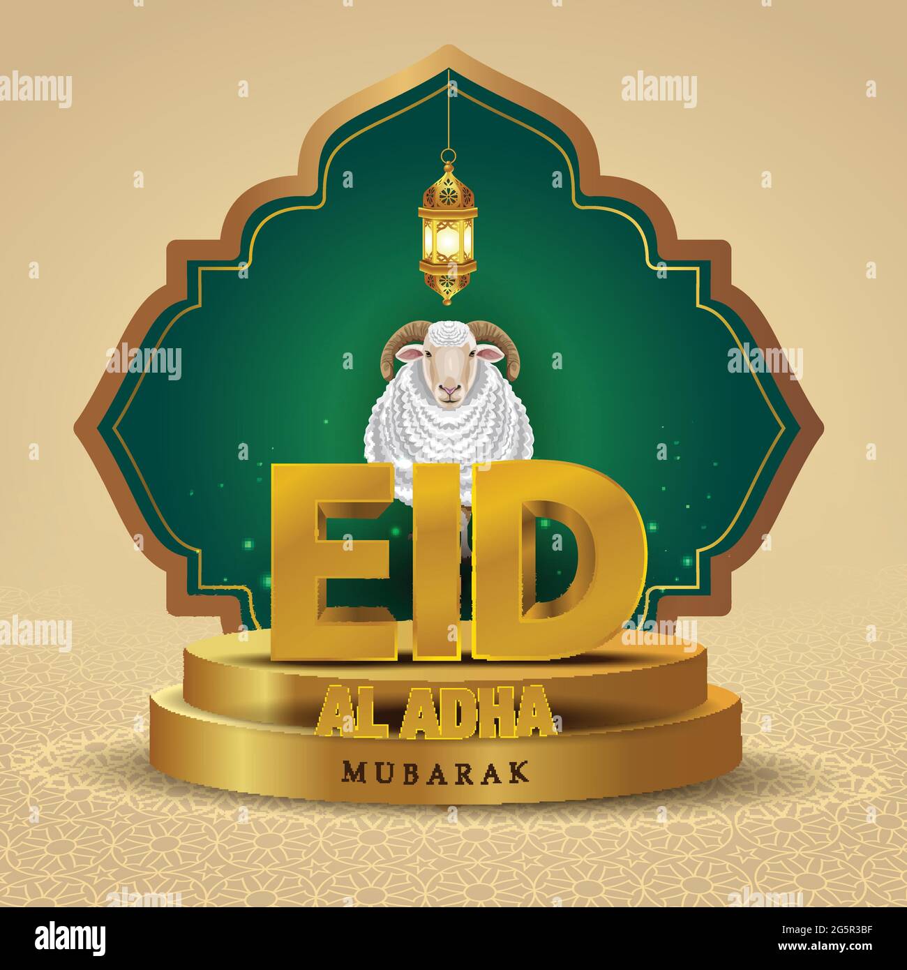 Eid Mubarak for the celebration of Muslim community festival Eid Al ...