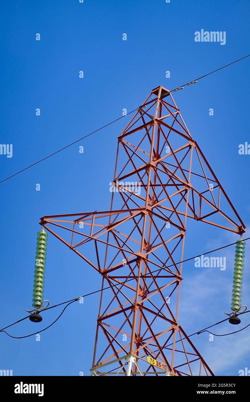 Shot of an electrical grid Stock Photo - Alamy