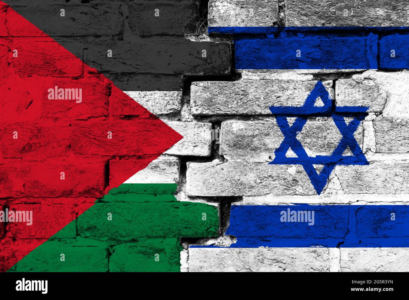Concept of the relationship between Israel and the Palestinian ...