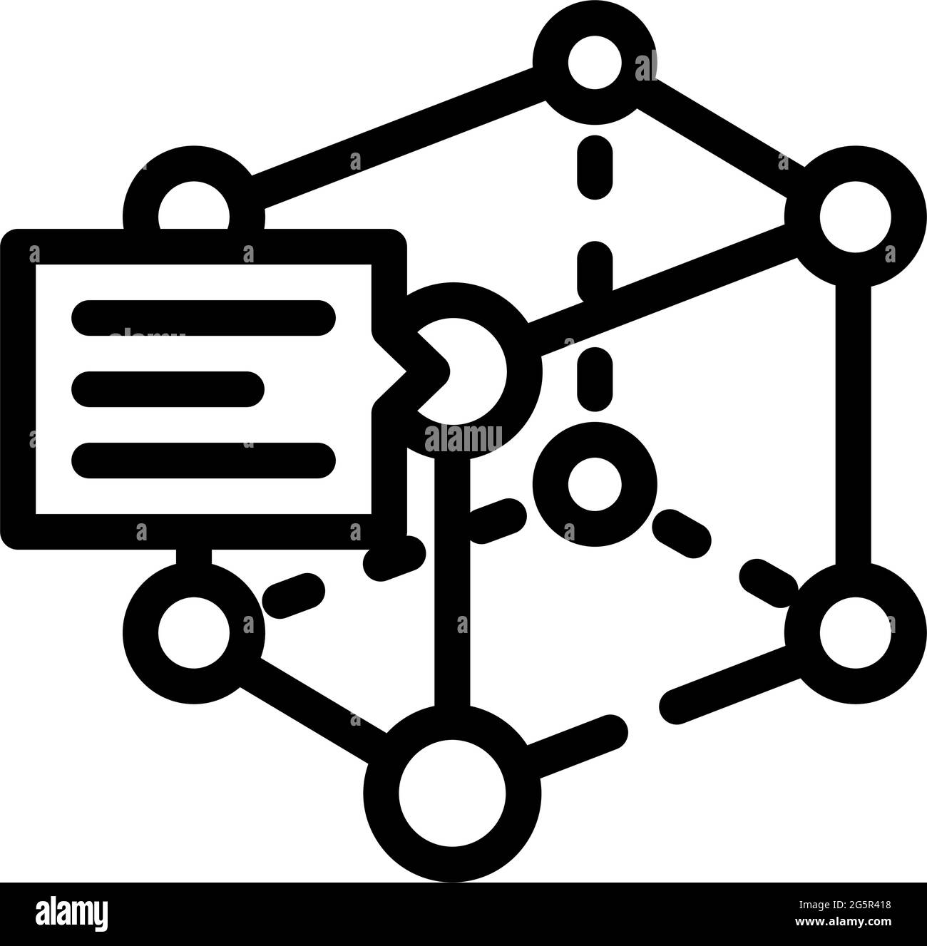 prototyping for production line icon vector illustration Stock Vector ...