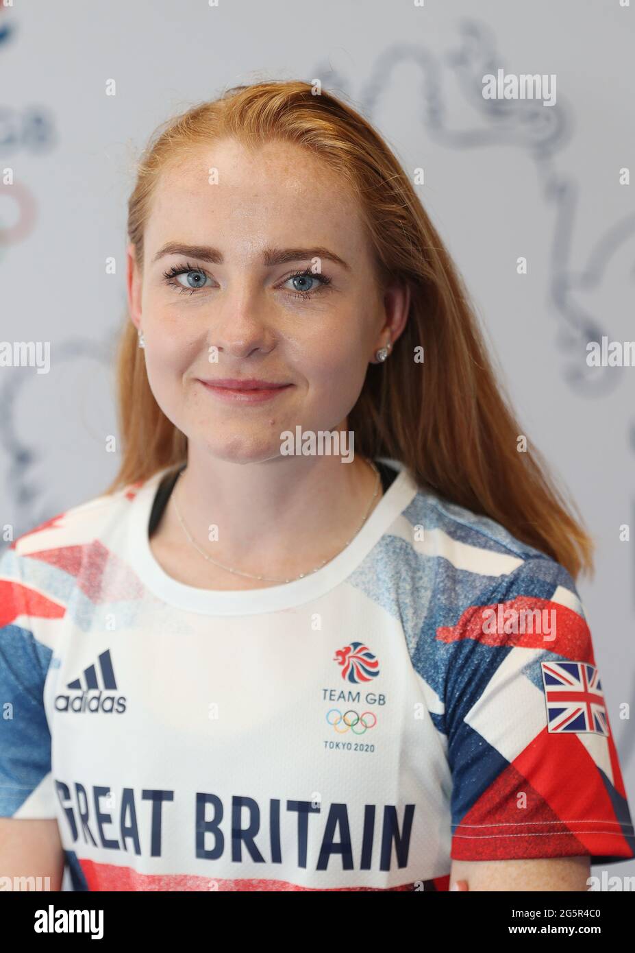 Aimee Pratt during the Athletics kitting out session for the Tokyo ...