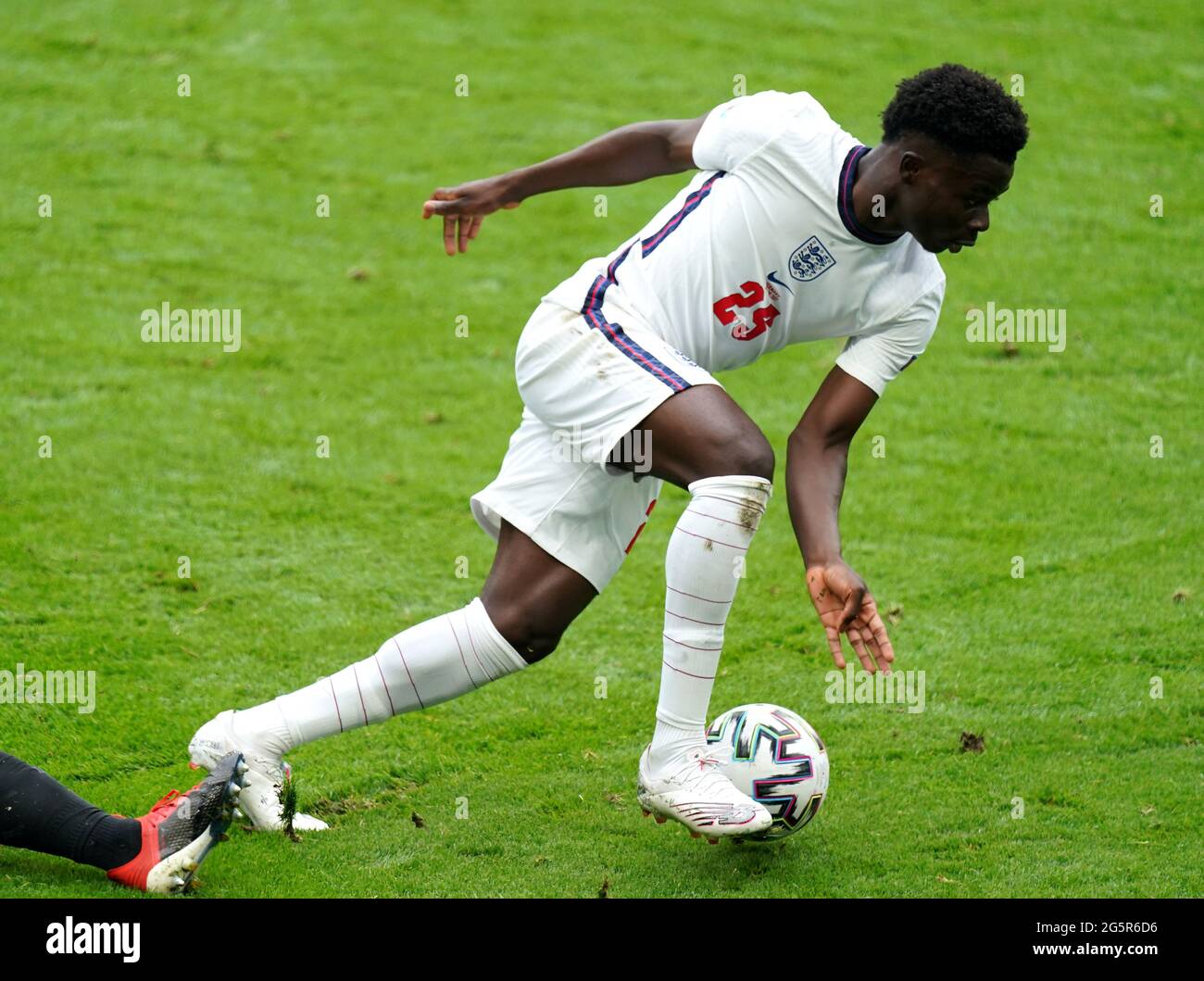 england-s-bukayo-saka-in-action-during-the-uefa-euro-2020-round-of-16