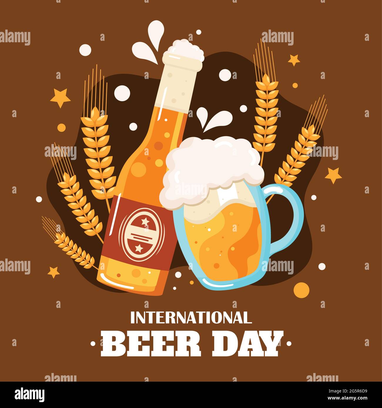 Beer day poster Stock Vector Image & Art - Alamy