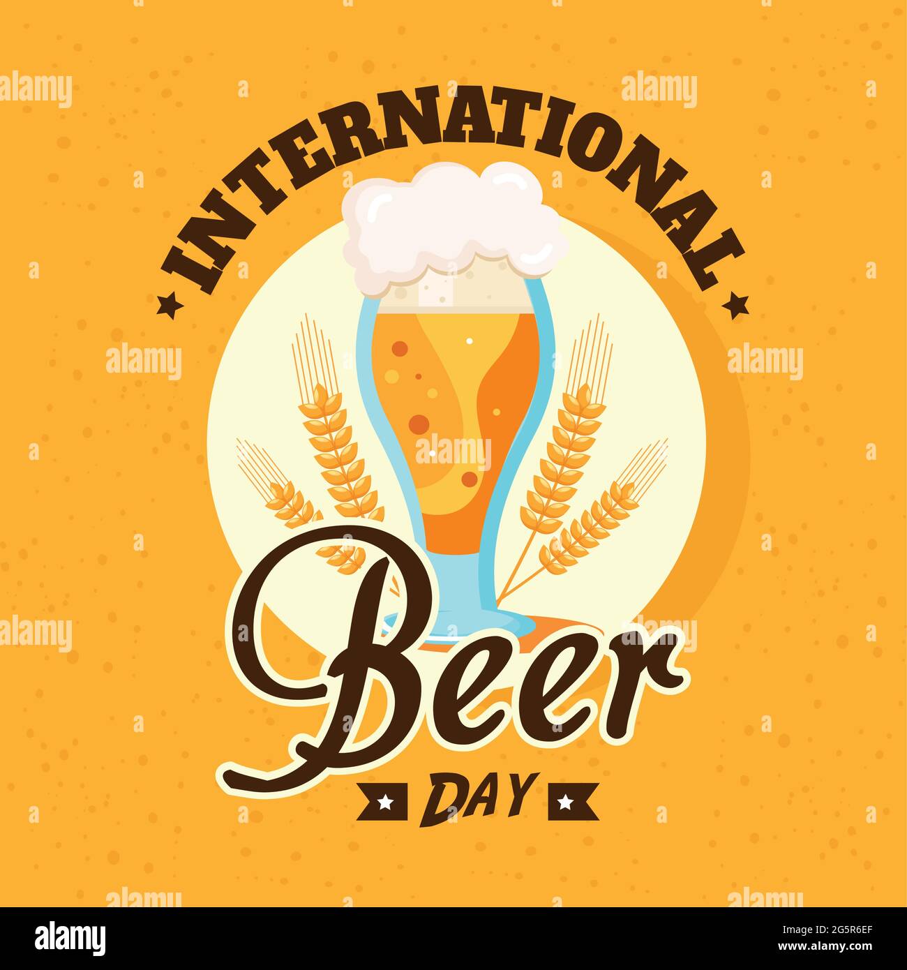 Beer day card Stock Vector Image & Art - Alamy