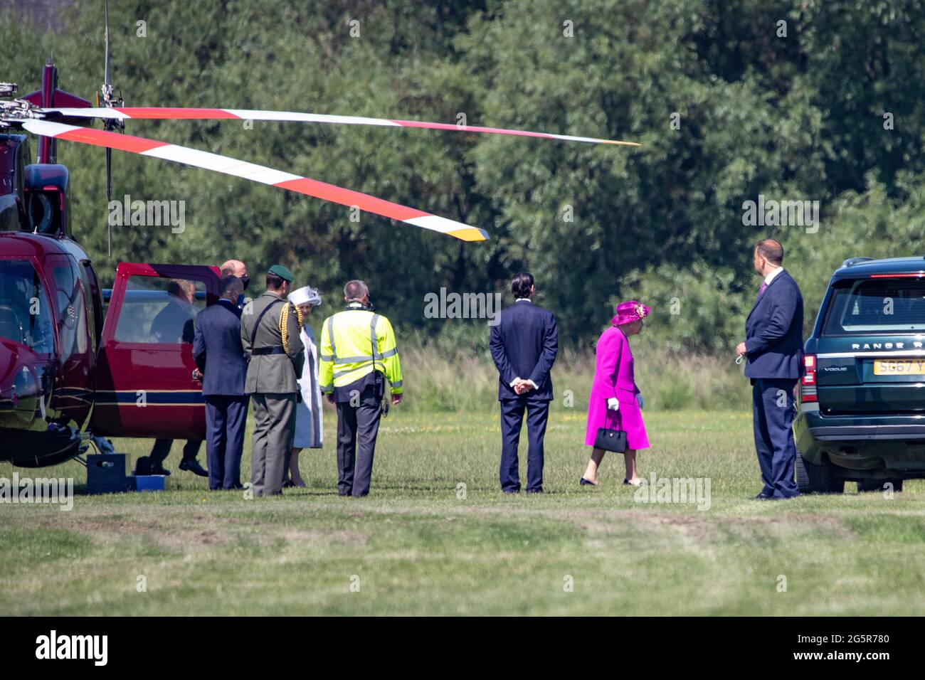Stirling, Scotland, UK. 29th June, 2021. PICTURED: Her Majesty The ...