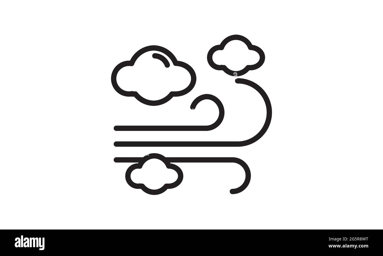 Windy vector vectors hi-res stock photography and images - Alamy