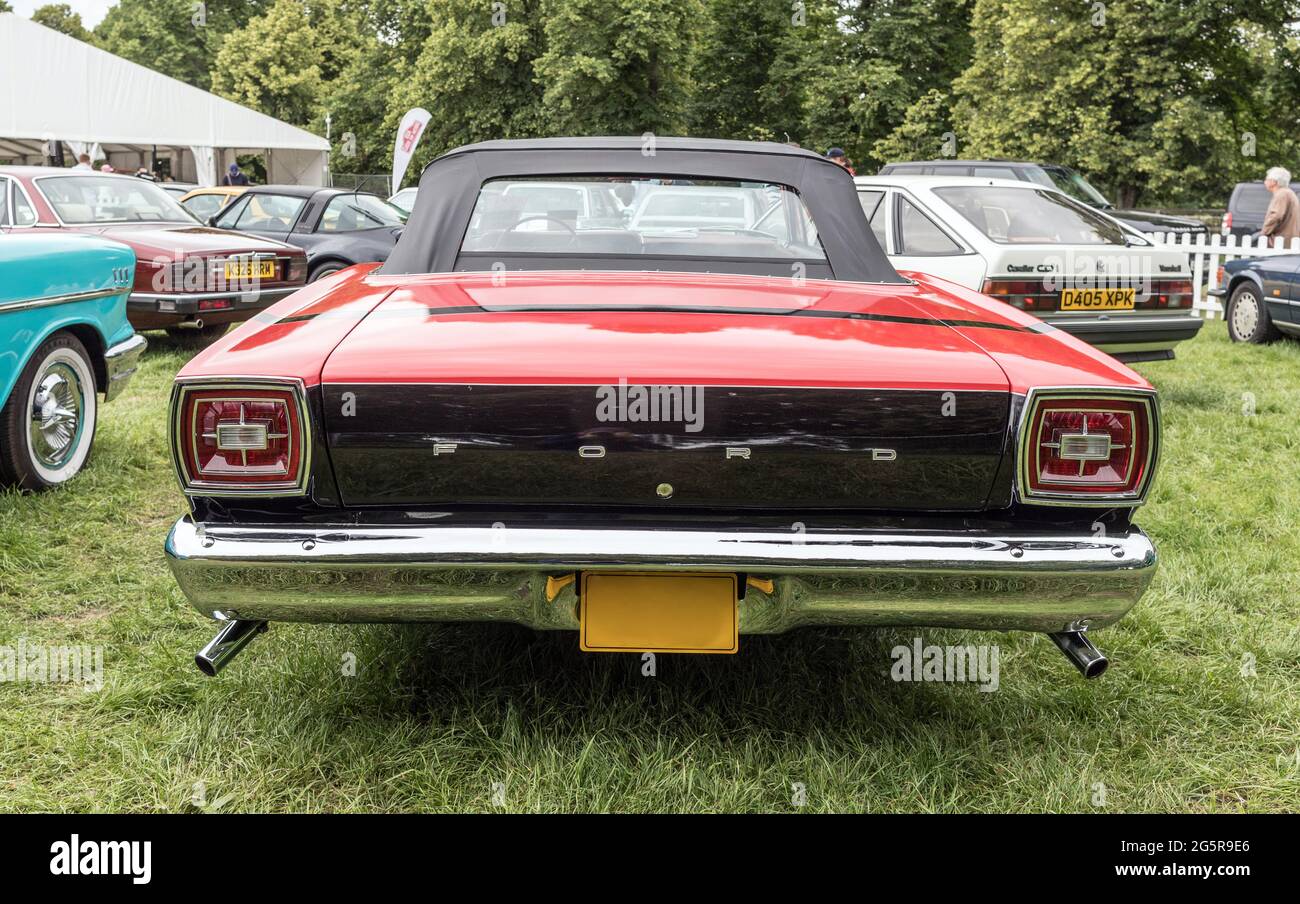 Ford Galaxie At the Classic Car Show Syon Park 2021 London UK Stock ...