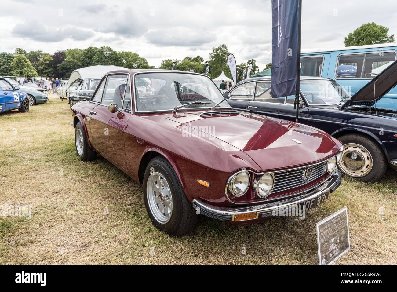 A Lancia Fulvia at The Classic car Show Syon Park London 2021 UK Stock ...