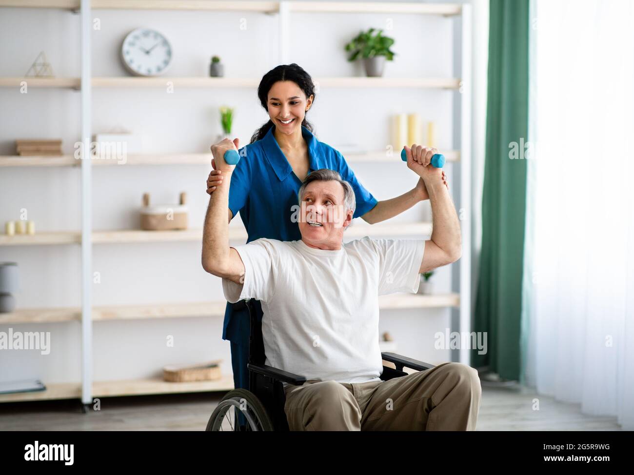 Stroke rehabilitation hi-res stock photography and images - Alamy