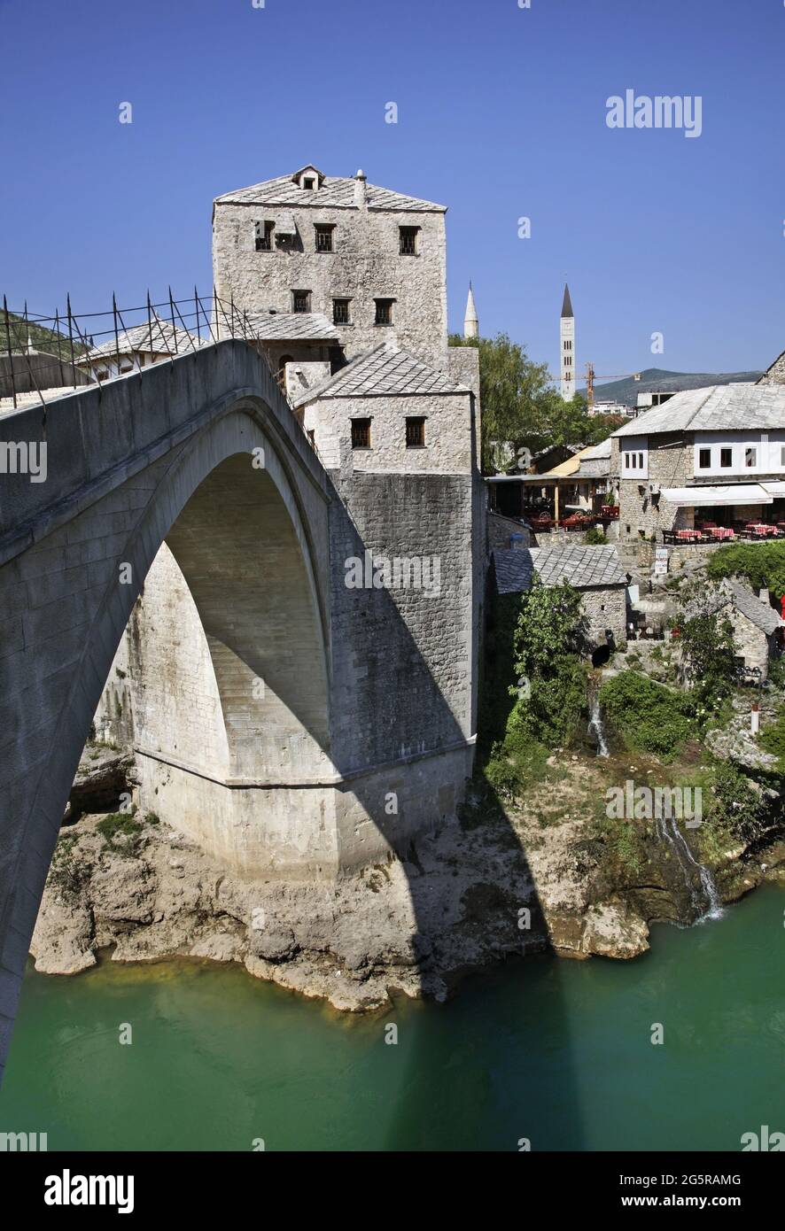 Old bridge in Mostar. Bosnia and Herzegovina Stock Photo - Alamy