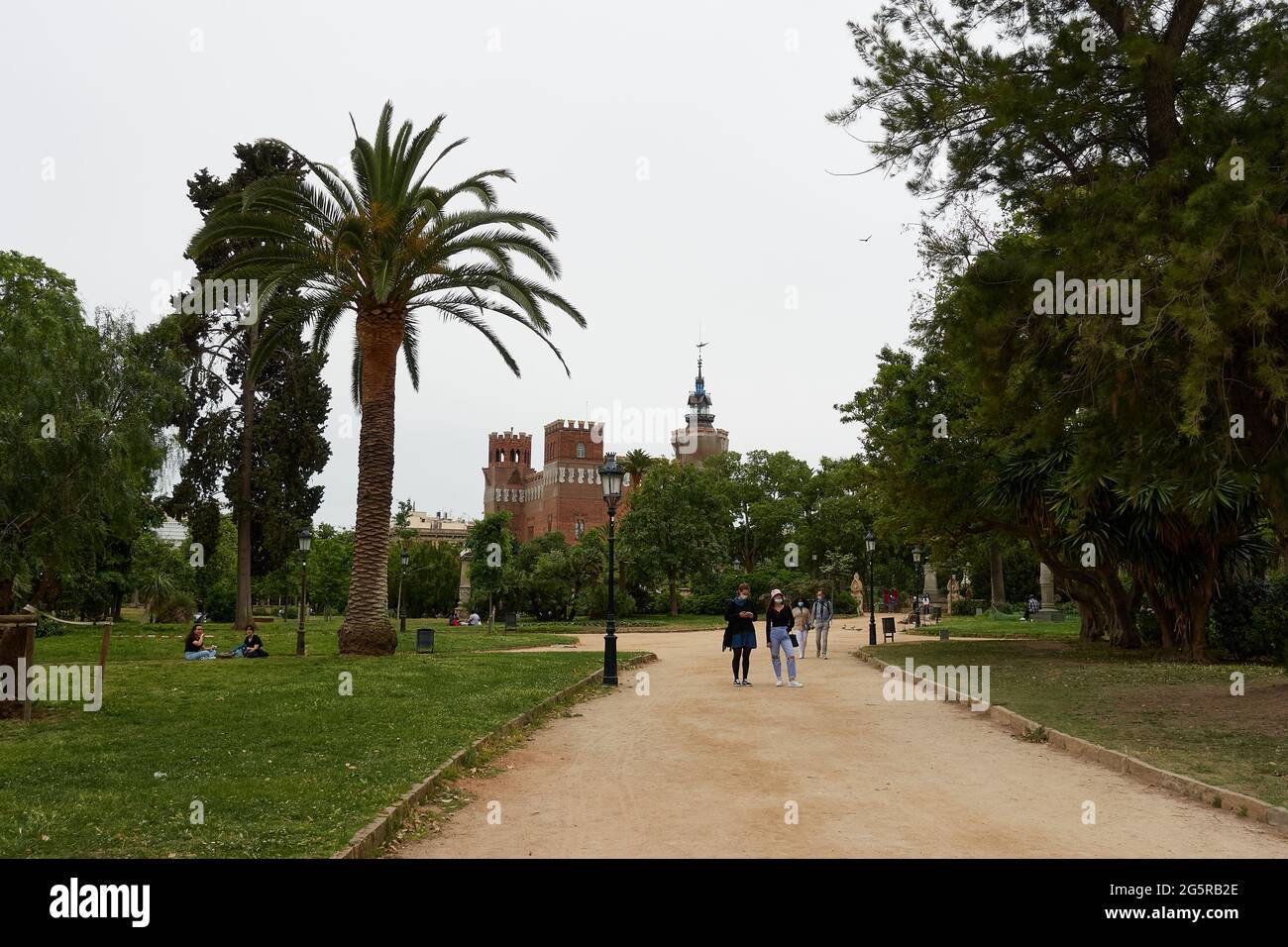 Parc de la Ciutadella Citadel Park in Barcelona, Spain Stock Photo - Alamy
