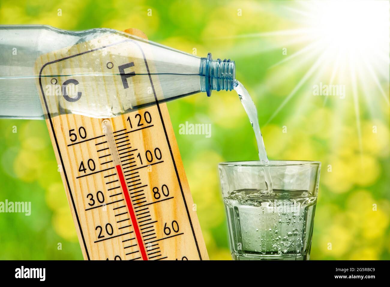 Heat in summer with high temperature and lack of water Stock Photo - Alamy
