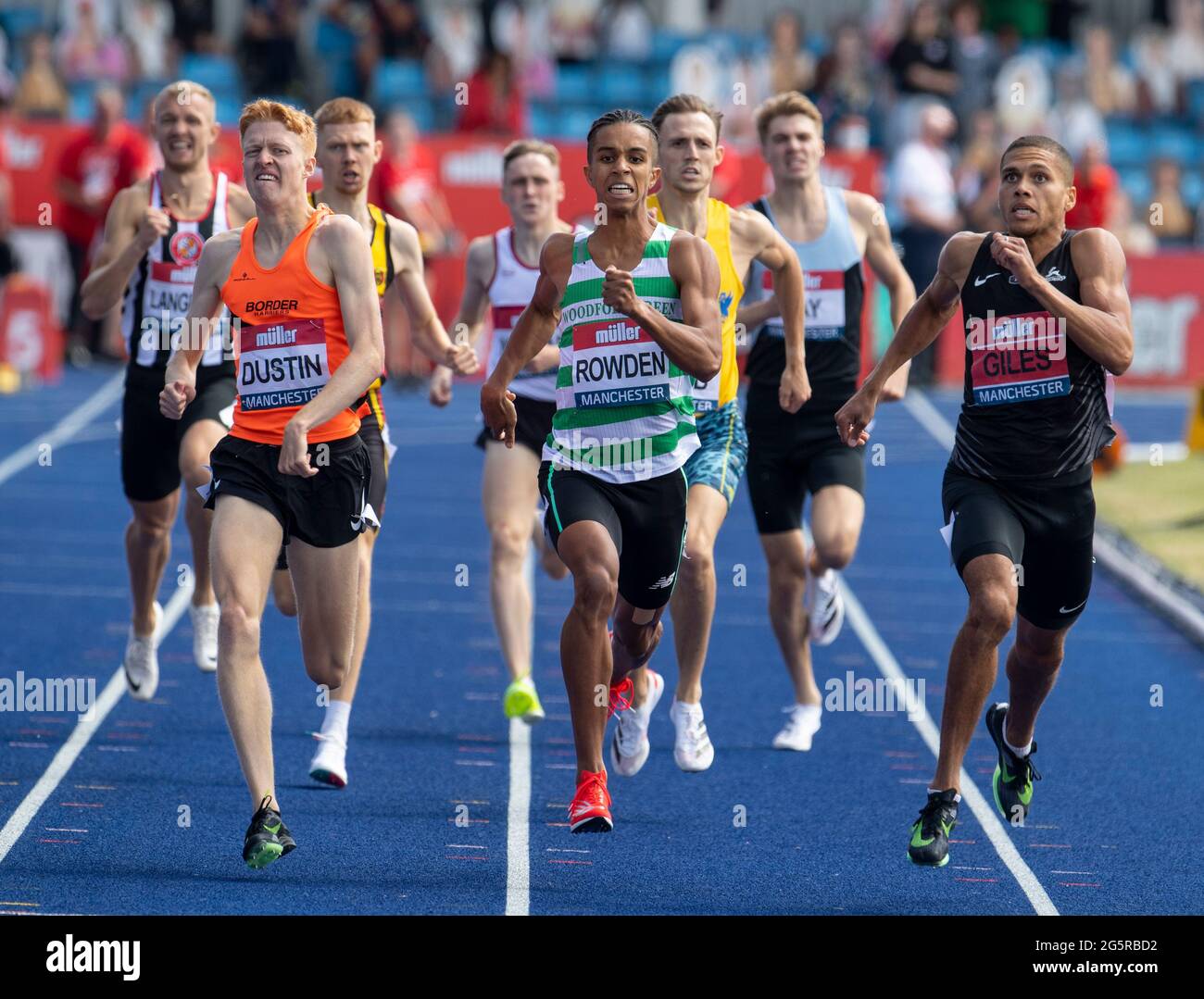 MANCHESTER - ENGLAND 25/27 JUN 21: Oliver Dustin, Daniel Rowden and ...