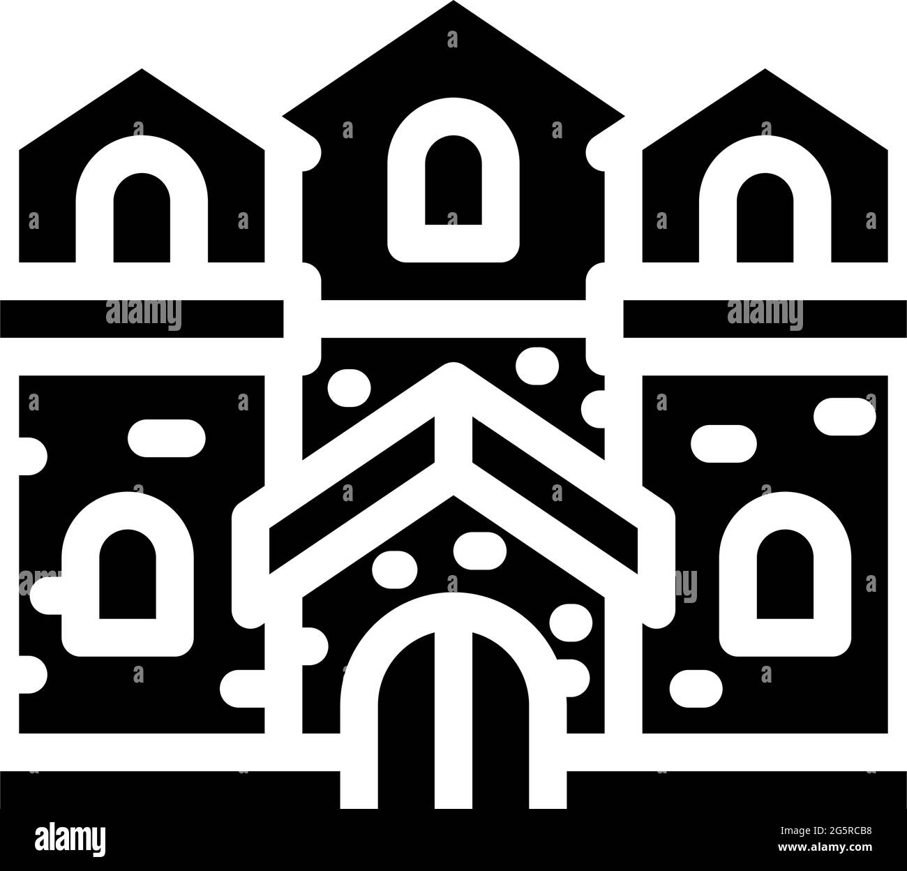 medieval house glyph icon vector illustration Stock Vector Image & Art ... medieval house glyph icon vector illustration Stock Vector Image & Art ...