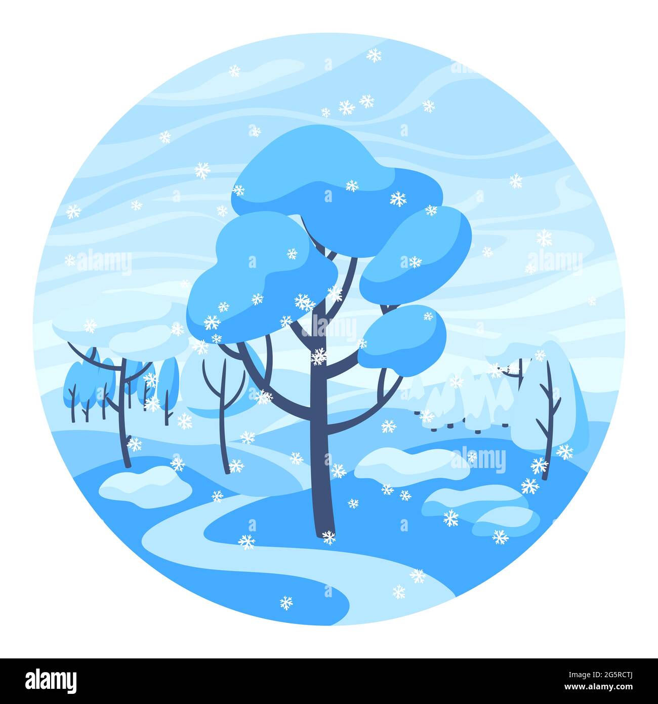 New forest landscape water Cut Out Stock Images & Pictures - Alamy